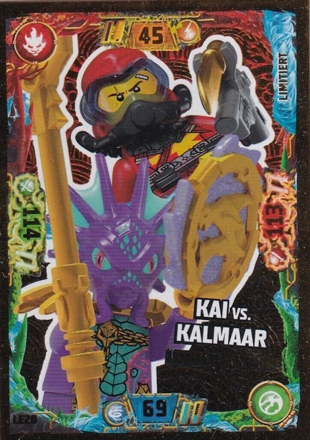 LEGO NINJAGO SERIE 7 Next Level LE20 Kai vs. Kalmaar NEU EUR 5,99 ...