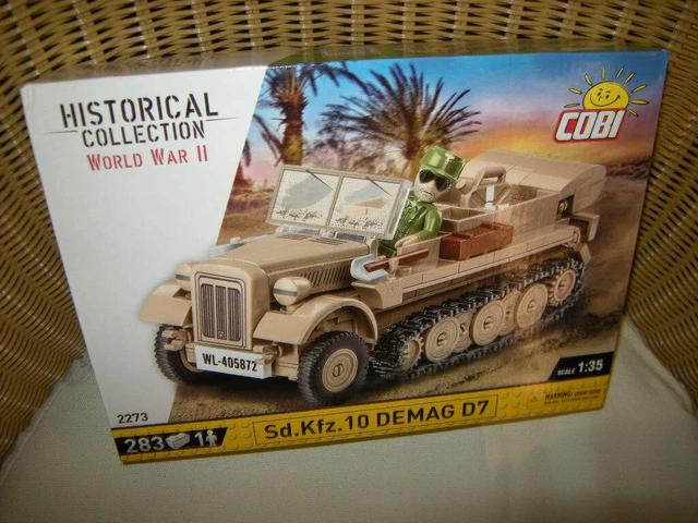 1:35 COBI SD.KFZ. 10 DEMAG D7 WWII in OVP EUR 29,90 - PicClick DE