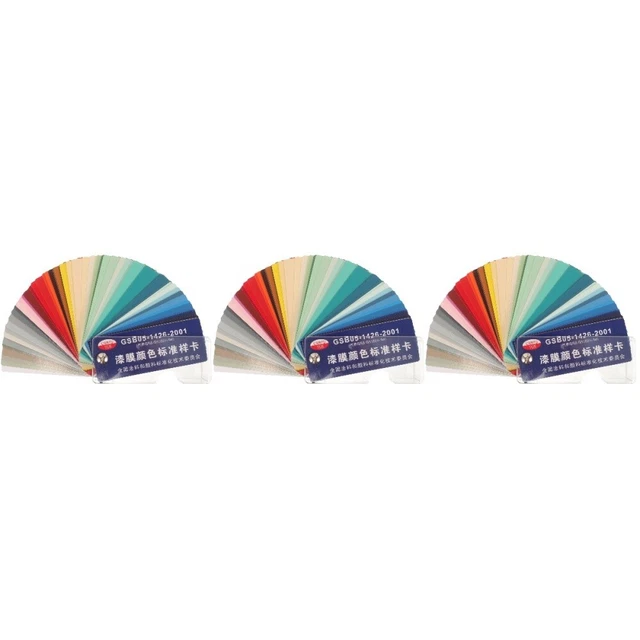 3 SETS PAINT Color Sample Cards Paper Chips Standard Samples £25.18 ...