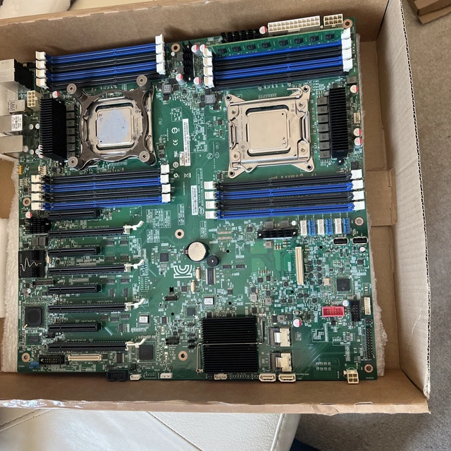INTEL WORKSTATION BOARD W2600CR Motherboard Socket 2011 S2600IP CPUs ...