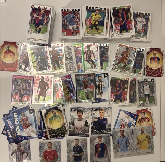 TOPPS UCC FLAGSHIP 24/25 370 Karten Bulk + 6 Numbered EUR 1,50 ...