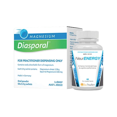BIO-PRACTICA ENERGY PLUS Pack (NeurENERGY + Magnesium Diasporal) $126. ...