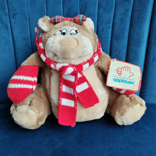 APPLAUSE EGBERT BEAR Tracy Soft Toy Original Tags £14.99 - PicClick UK