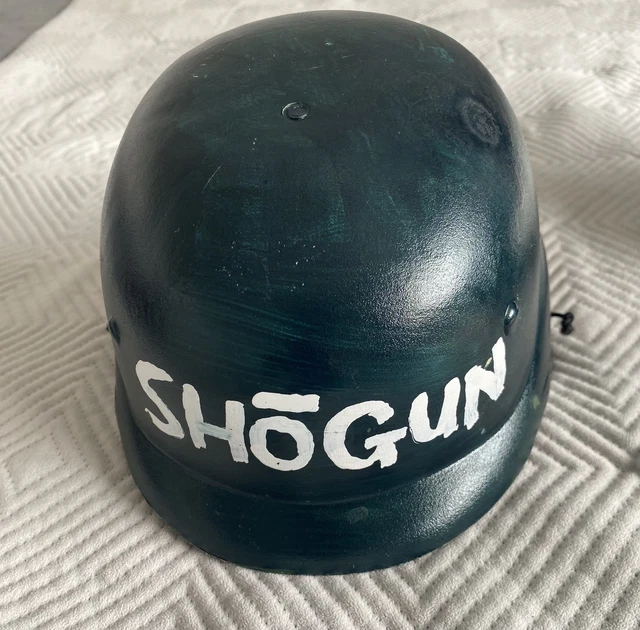 ARMY SHOGUN HELMET Green Hat Fancy Dress Accessory Item £3.29 - PicClick UK
