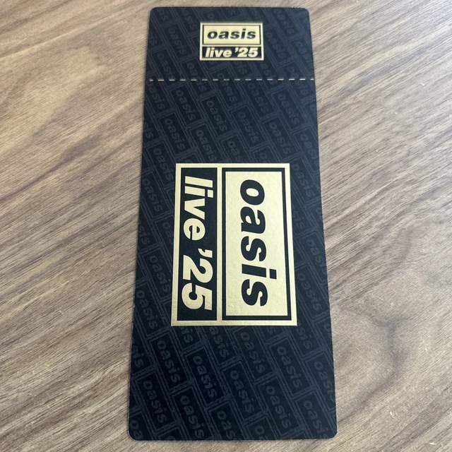 OASIS LIVE 25 Murrayfield Stadium, Edinburgh, official tour souvenir ...
