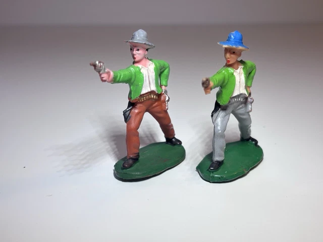 2X SELTENE DDR Cowboy-Figuren "Doc Holiday" – Fischer/Hopf – Vintage ...