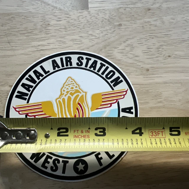 VINTAGE U.S. NAVAL AIR STATION KEY WEST FLORIDA Sticker Decal £7.28 ...