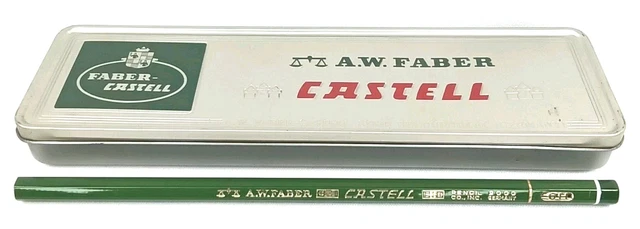 MCM GRAPHITE PENCIL Set Of 12 6H AW Faber Castell 9000 Line & Original ...