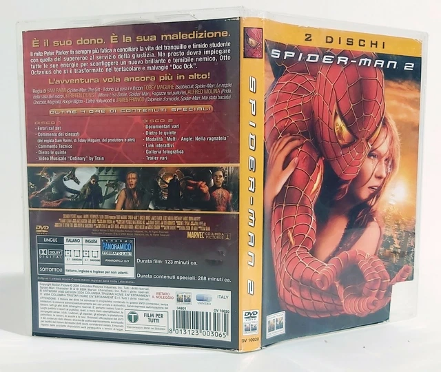 10780 DVD - SPIDER-MAN 2 - Sam Raimi - Tobey Maguire, Kirsten Dunst ...