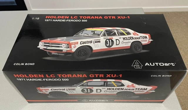 AUTOART 1/18 TORANA LC GTR XU-1 Colin Bond 1971 Hardie-Ferodo 500 $156.00 - PicClick AU