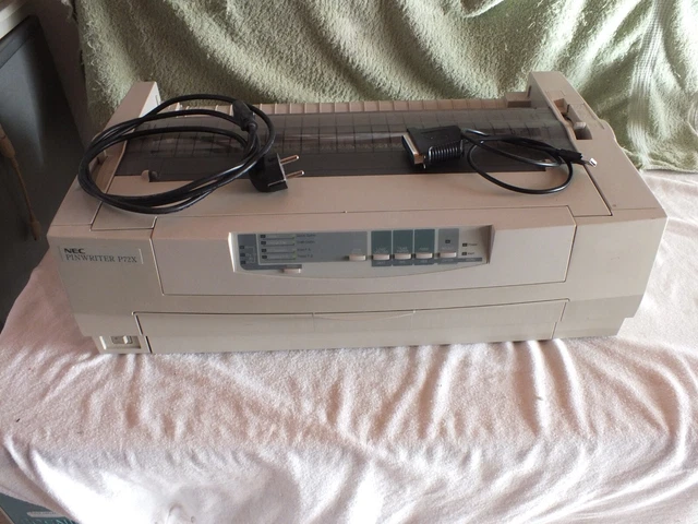 NEC PINWRITER P72X A3 A4 Nadeldrucker Matrixdrucker 24 Nadeln EUR 250 ...