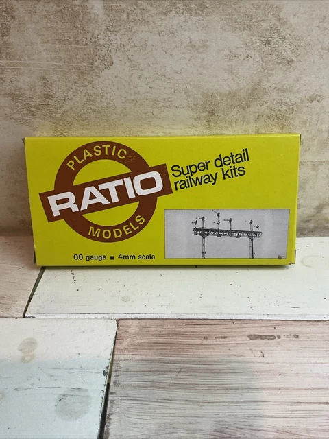 RATIO PLASTIC MODELS #Pt/50 Pratt Truss Gantry Kit. Oo Gauge £8.79 ...
