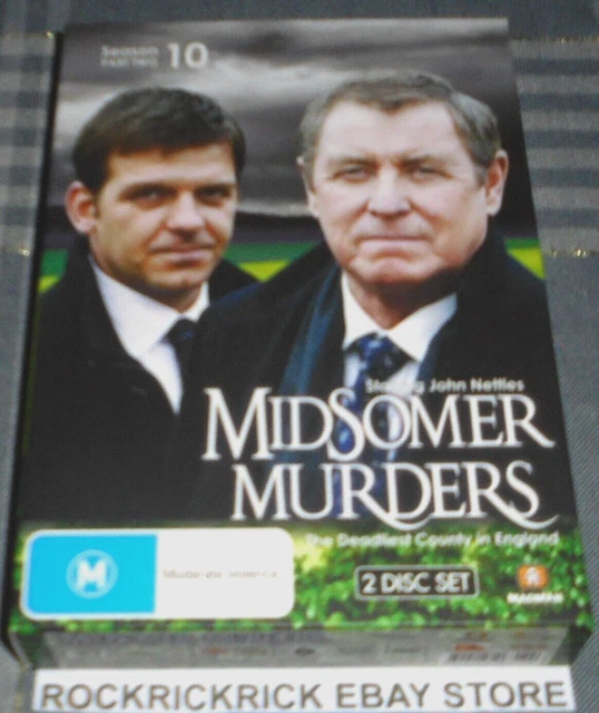 MIDSOMER MURDERS COMPLETE Seasons 10 Part 2 Dvd Box Set All Region $21.00 - PicClick AU