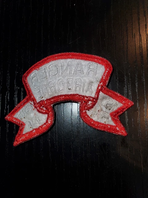 1960S 70S US Army 1st Bn 75th Battalion Ranger Airborne Scroll Patch L ...