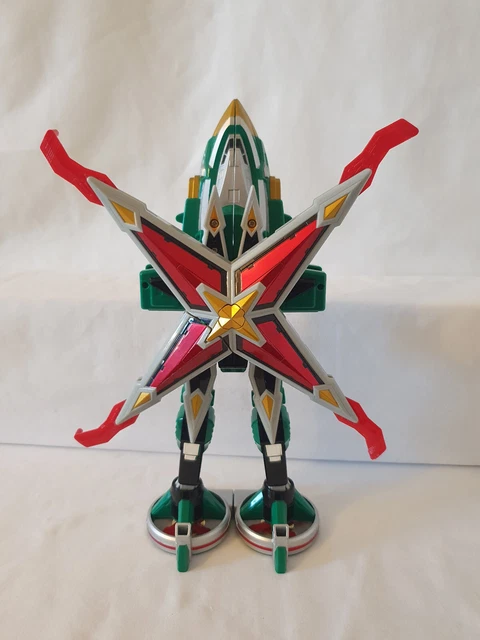 BANDAI POWER RANGERS DX Tenkuujin Samurai Star Megazord Ninja Storm ...