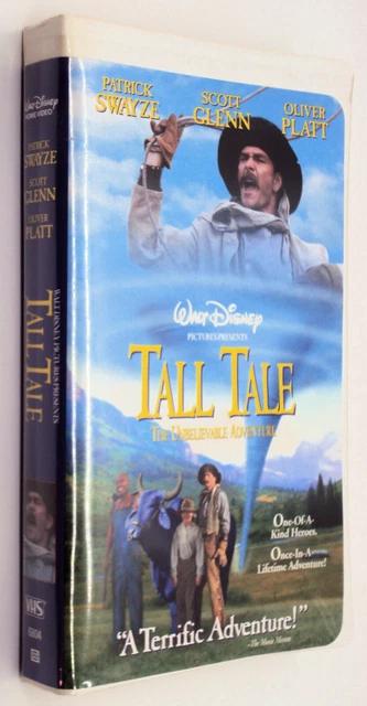WALT DISNEY TALL TALE THE UNBELIEVABLE ADVENTURE VHS Pecos Bill Paul ...