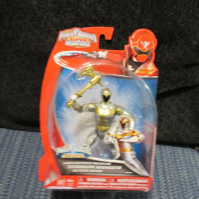 POWER RANGERS SUPER Megaforce Lightspeed Rescue Titanium Ranger Action ... POWER RANGERS SUPER Megaforce Lightspeed Rescue Titanium Ranger Action ...
