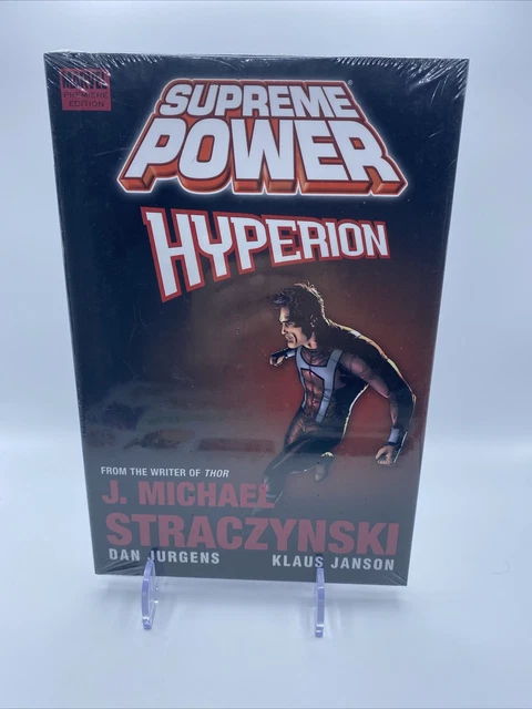 SUPREME POWER HYPERION Marvel Premiere Hc Couverture Rigide J Michael ...