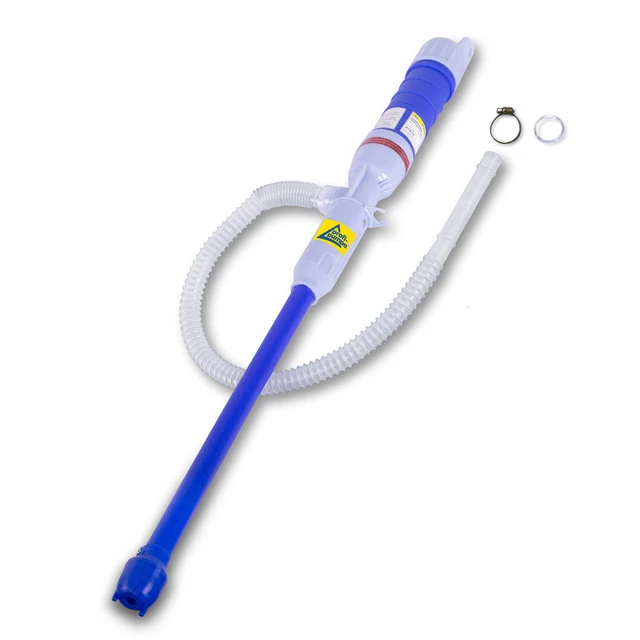 DIESEL BARREL PUMP Hand Pump Adblue Petrol Water Refill Pump Battery ...