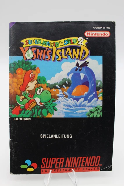 SUPER MARIO WORLD 2 :y Oshi's Island Instructions de Jeu / Manuel ...