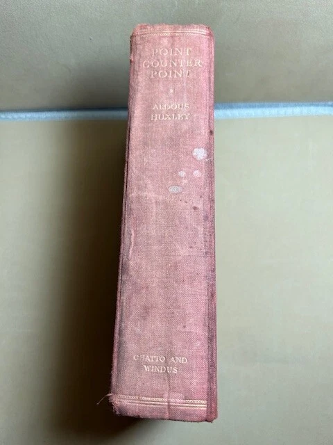 VINTAGE 1928 &POINT Counter Point" by Aldous Huxley EUR 17,57 - PicClick IT