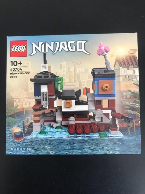NEUF NEW LEGO Micro Ninjago 40704 - Les quais de Ninjago miniature ...