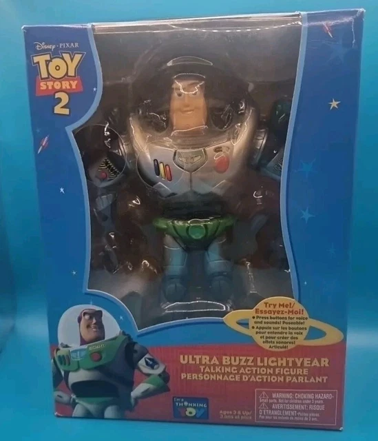 VINTAGE 1999 TOY Story Ultra Buzz Lightyear Thinkway Toys BNIB Fully ...