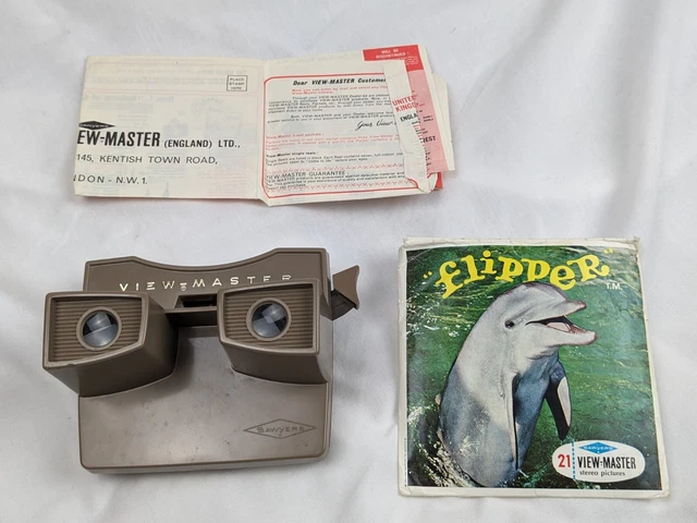 VINTAGE 1960S SAWYERS Viewmaster Model G - Viewer Toy + Flipper Reels £ ...