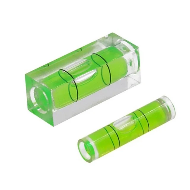 LEVELERS SPIRIT-LEVEL BUBBLE Bead Type Mechanical Strip Transparent ...