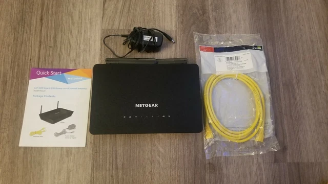 NETGEAR AC1200 SMART WiFi Router with External Antennas - Model R6220 ...