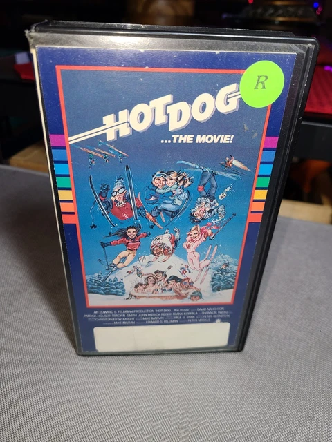 VTG &HOT DOG The Movie" VHS First Release Key Video Clamshell 1983 RARE ...