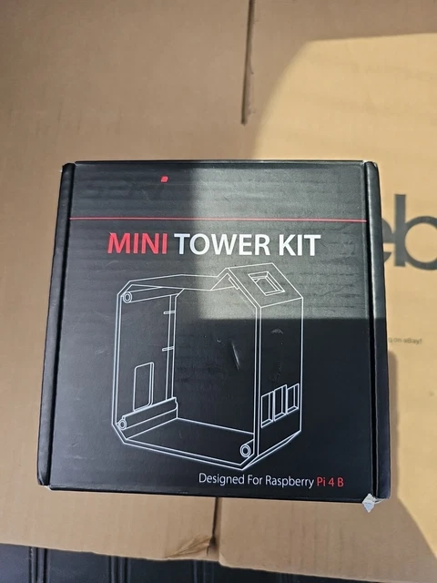 52PI MINI TOWER Kit for Raspberry Pi, Pi 4 B Case with ICE Tower Cooler ...