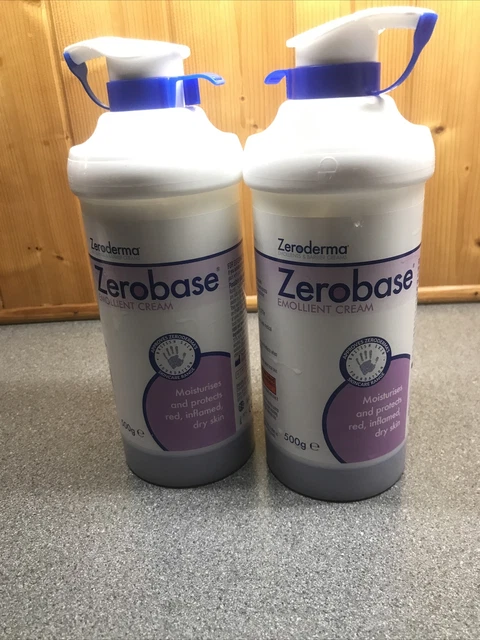 ZEROBASE EMOLLIENT Cream | For Dry, Red & Inflamed Skin 2x500ml FREE ...