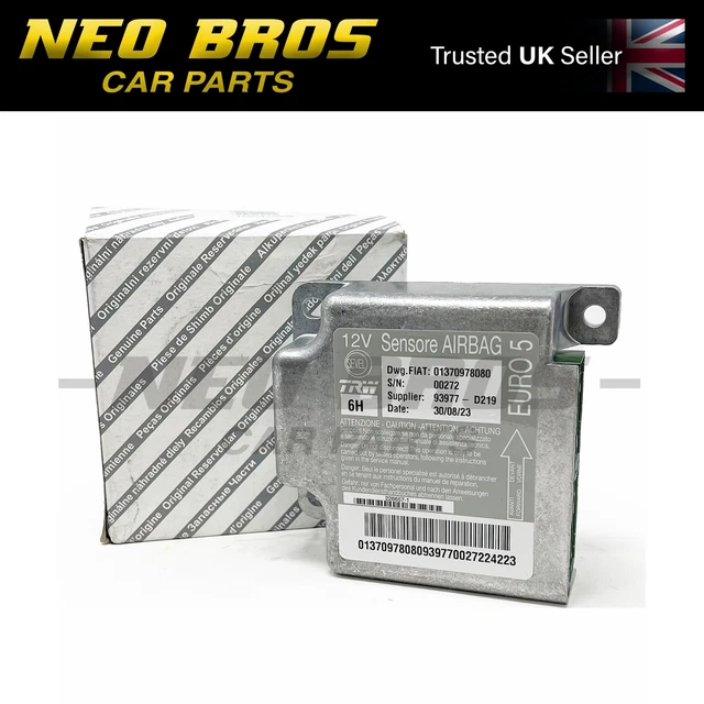 OE AIRBAG ECU Control Module Unit, Fiat Ducato 02/09/2011-2014 ...