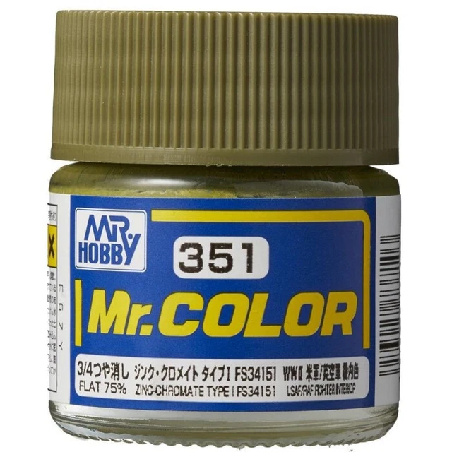 PEINTURE MR COLOR C351 Zinc Chromate Type FS34151 EUR 3,30 - PicClick FR