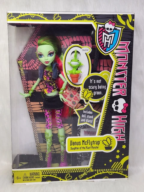 MATTEL MONSTER HIGH Doll Venus McFlytrap Between Classes 2012 # X3651 EUR 99,73 - PicClick FR
