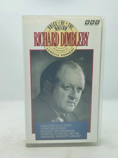 VOICE OF THE Nation - Richard Dimbleby On VHS Video Cassette Tape £7.99 ...