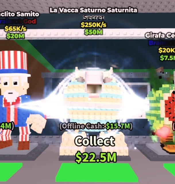 🪐ROBLOX STEAL A Brainrot *La Vacca Saturno Saturnita* Secret🪐Digital ...