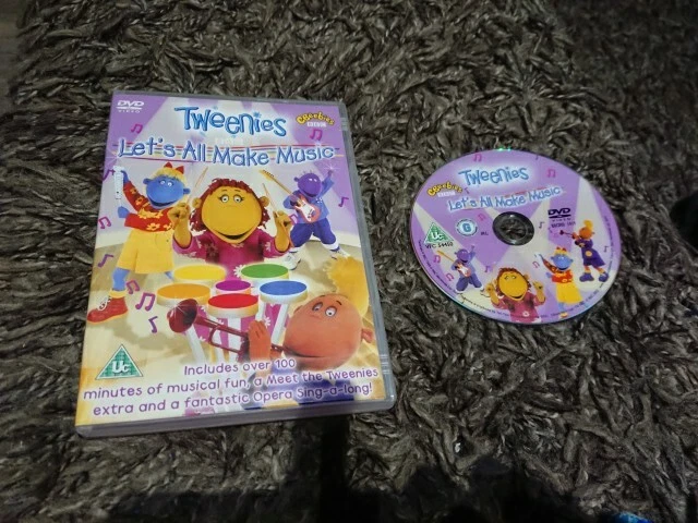 TWEENIES - LET'S All Make Music (DVD, 2004) BBC £4.50 - PicClick UK