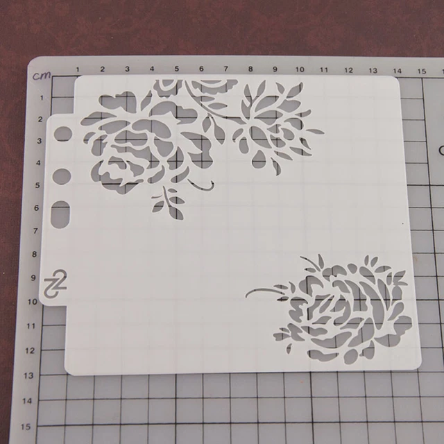 STENCIL ARTE DISEGNO stencil fiore stencil artigianato modelli di ...
