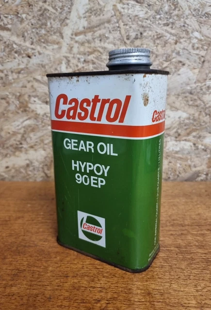 VINTAGE CASTROL GEAR Oil Hypoy 90ep Tin Can Quart £22.95 - PicClick UK