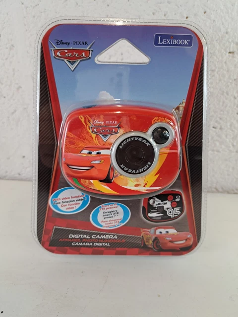 2012 LEXIBOOK DISNEY Pixar Cars Lightning McQueen Digital Camera Brand ...