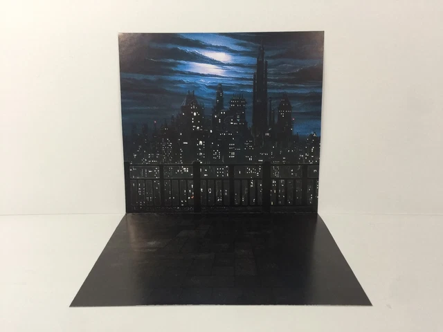 CUSTOM BATMAN GOTHAM city ikea detolf 12" & 1/6th scale diorama ...