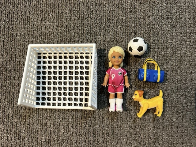 BARBIE YOU CAN Be Anything Soccer Coach Doll Mattel Toy Bundle Football ...