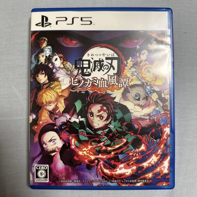 SONY PS5 KIMETSU no Yaiba Hinokami Kepputan I haven't used it at all ...