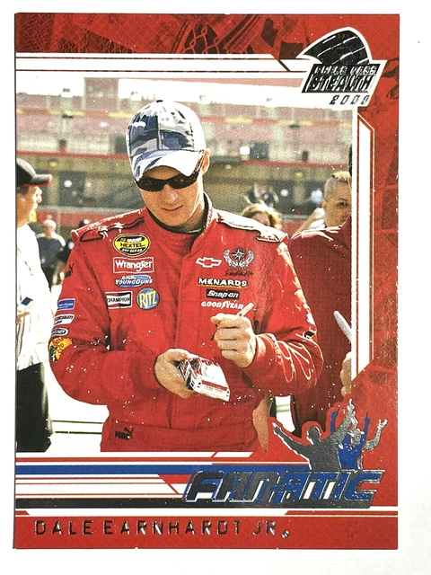 CARTE DE COURSE NASCAR HOF'er DALE EARNHARDT JR 2006 Press Pass furtive ...