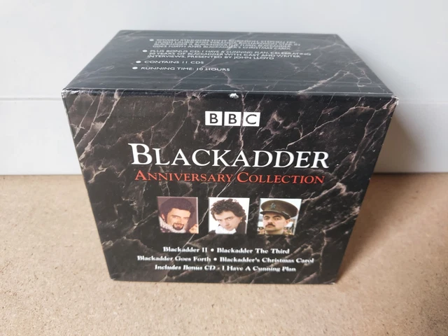 BLACKADDER ANNIVERSARY COLLECTION Complete 11 CD Box Set BBC Radio ...