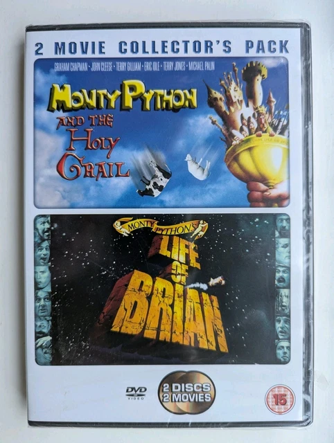 MONTY PYTHON AND The Holy Grail/ Monty Python's Life Of Brian (DVD) New ...