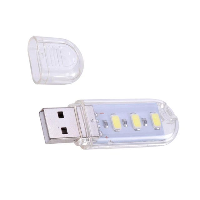 USB LED NIGHT Light Laptop Keyboard Lamp Portable Reading Light Mini ...