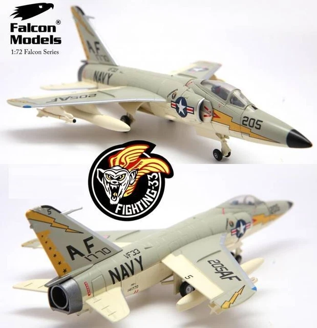 FALCON MODELS 1/72 FA728003 Grumman F11F-1 Tigre, astronautes USN VF-33 ...